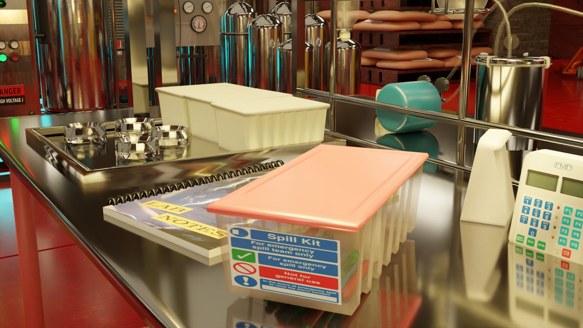 3D Laboratory Imitation Of The Breaking Bad Series - TurboSquid 2212519