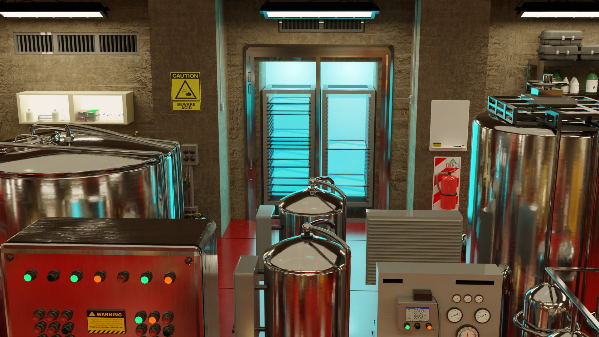 3D Laboratory Imitation Of The Breaking Bad Series - TurboSquid 2212519