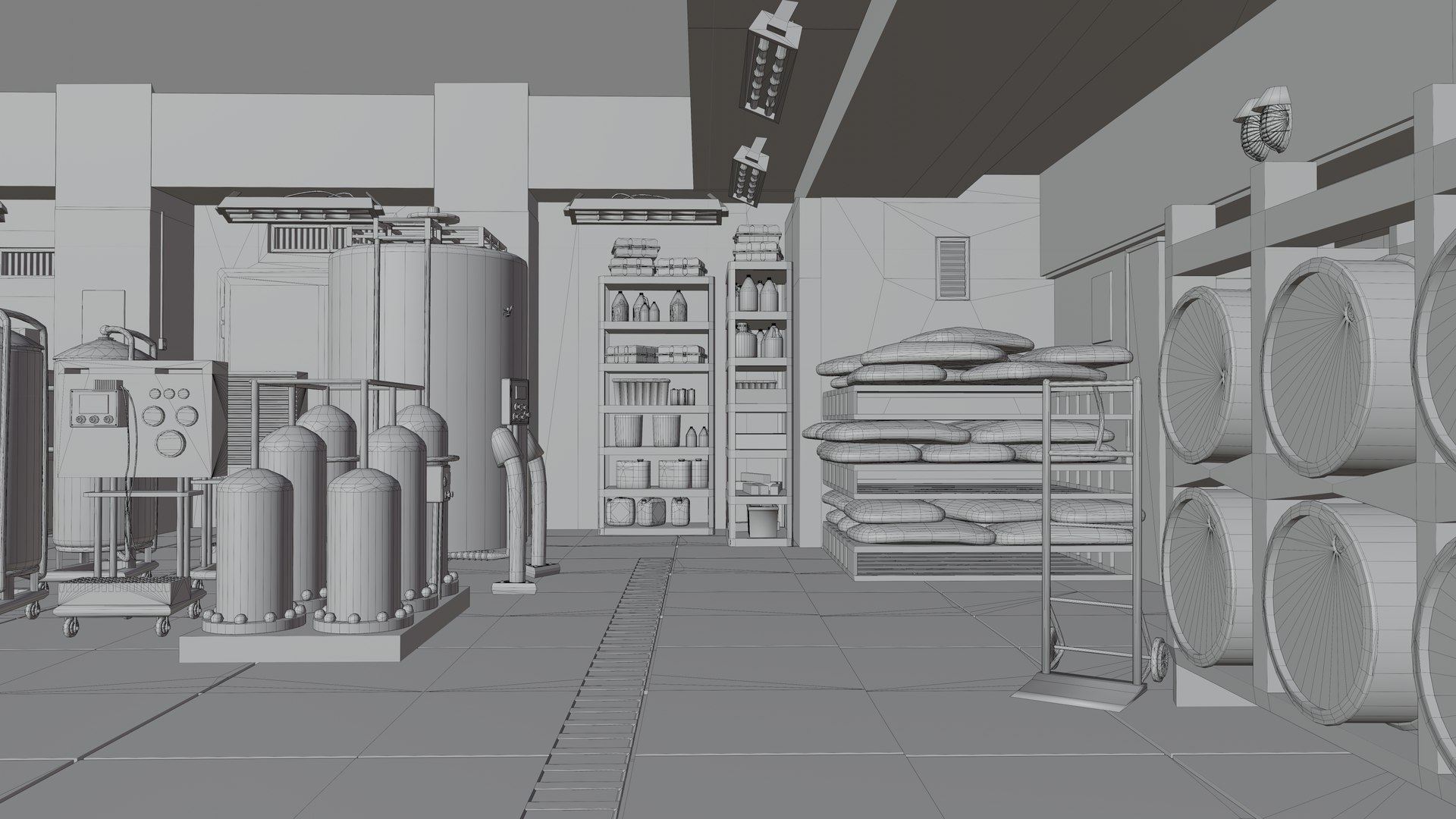 3D Laboratory Imitation Of The Breaking Bad Series - TurboSquid 2212519