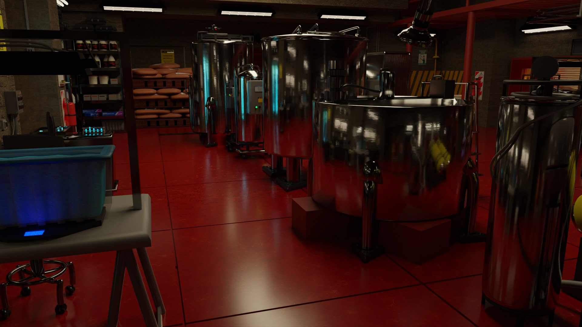 3D Laboratory Imitation Of The Breaking Bad Series - TurboSquid 2212519