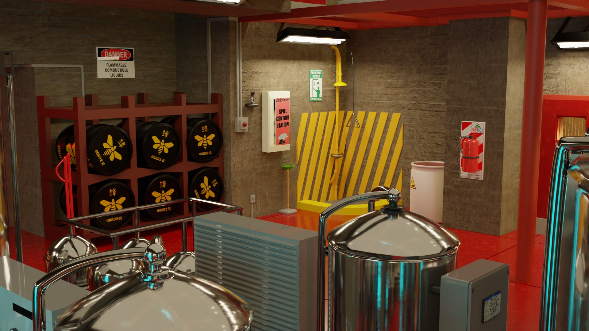 3D Laboratory Imitation Of The Breaking Bad Series - TurboSquid 2212519