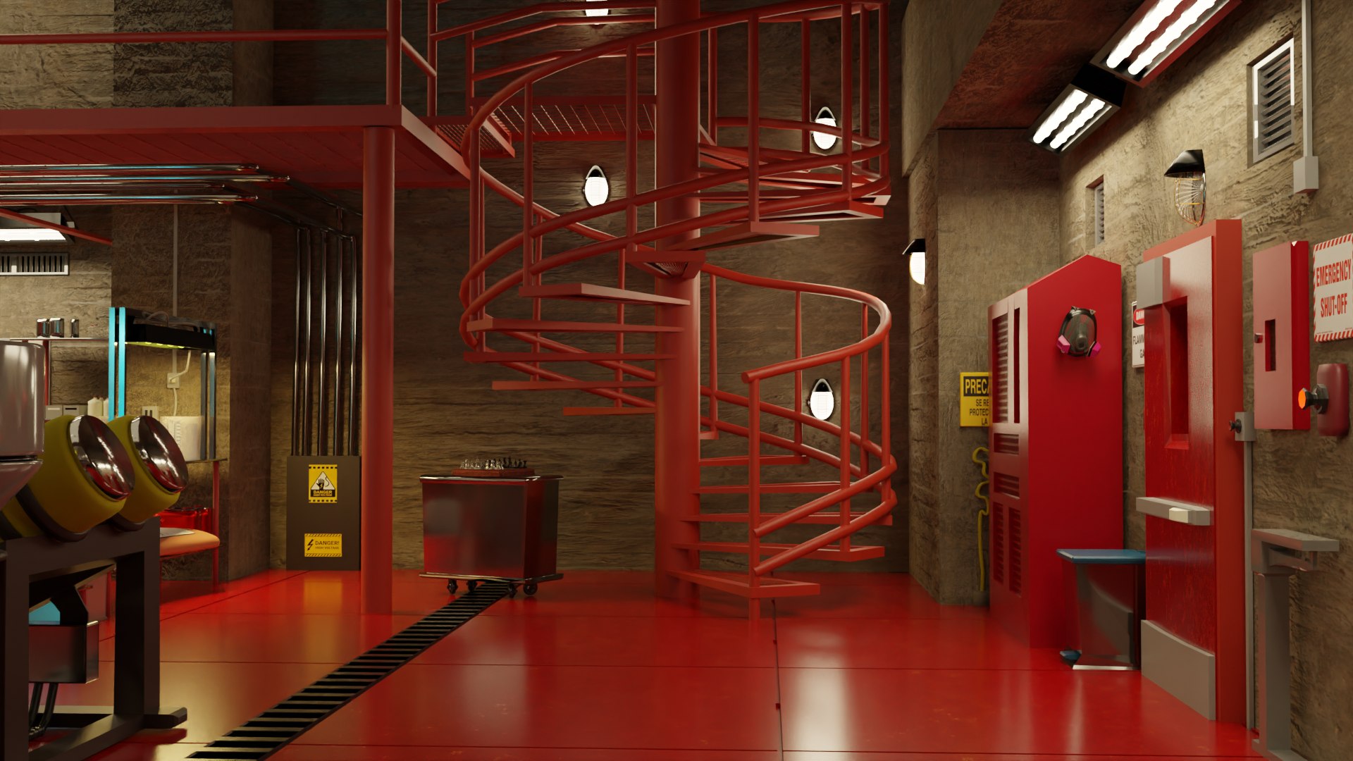 3D Laboratory Imitation Of The Breaking Bad Series - TurboSquid 2212519