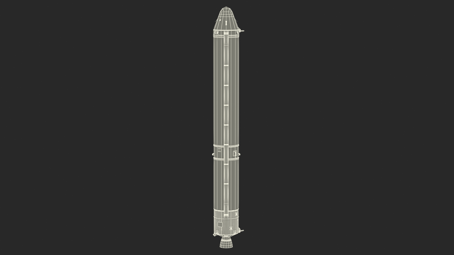 Angara A5 Rocket Tank 3D - TurboSquid 1745534