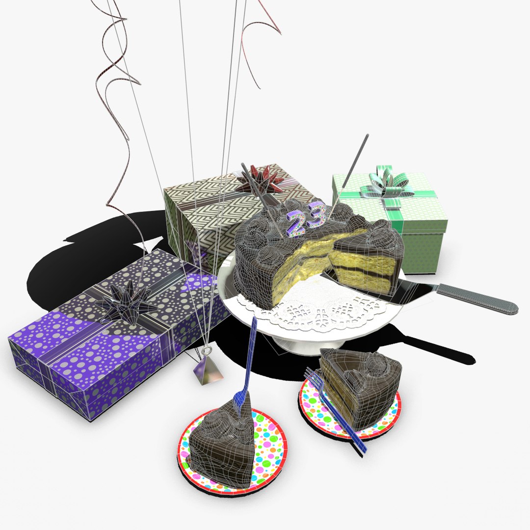 3D Cake Pbr Unity Model - TurboSquid 1354874