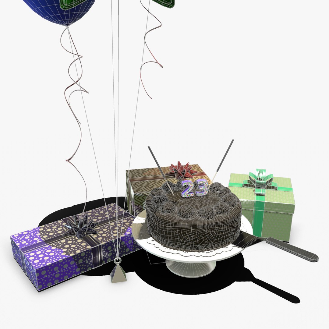 3D Cake Pbr Unity Model - TurboSquid 1354874