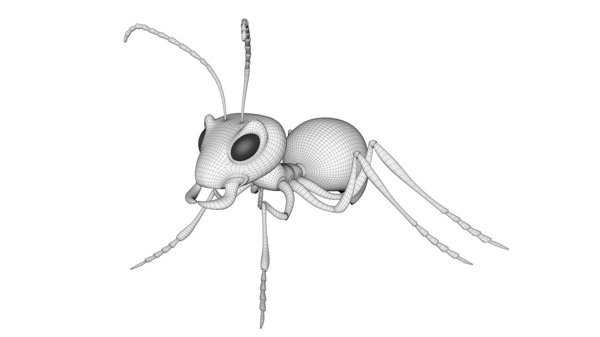 3D Ant Rigged - TurboSquid 1817979