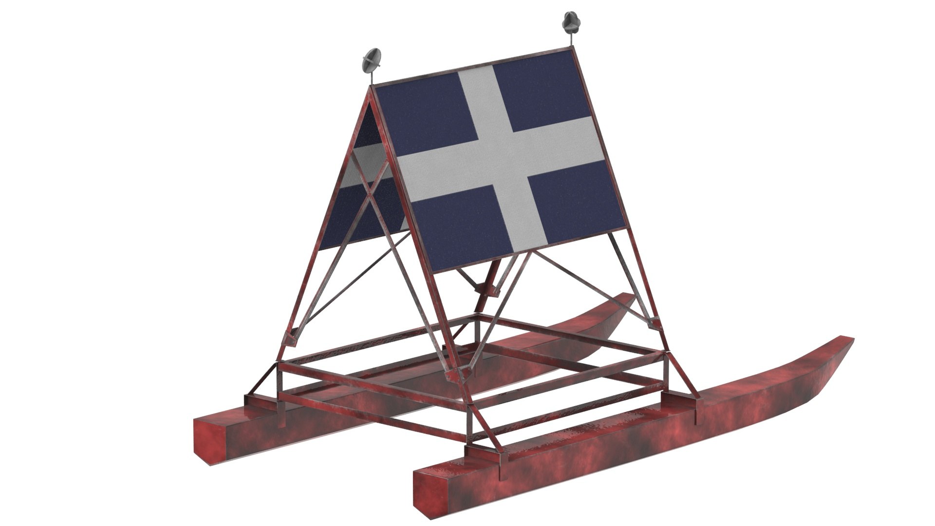 Ship Target Gunnery 3D Model - TurboSquid 2238539