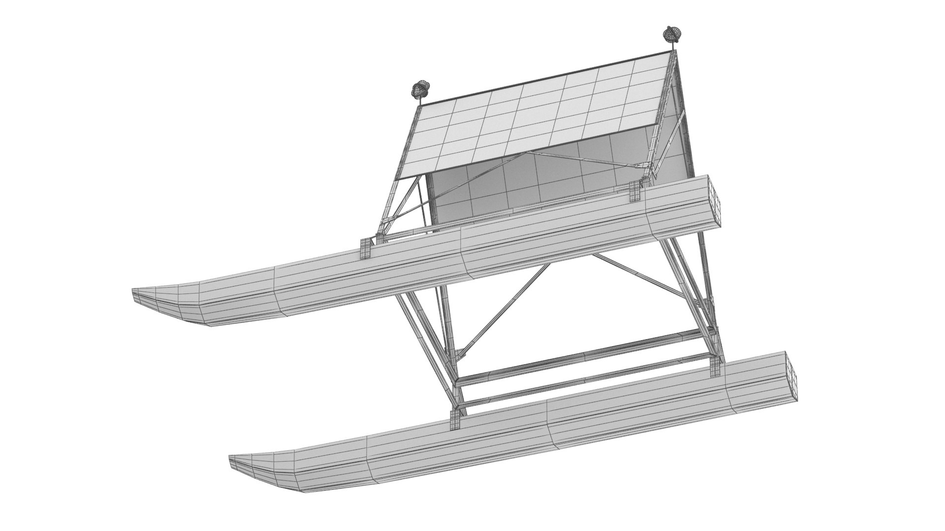 Ship Target Gunnery 3D Model - TurboSquid 2238539