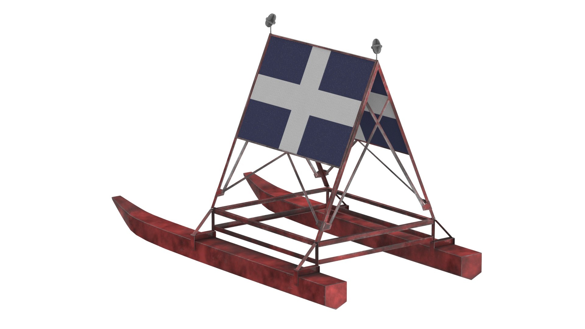 Ship Target Gunnery 3D Model - TurboSquid 2238539