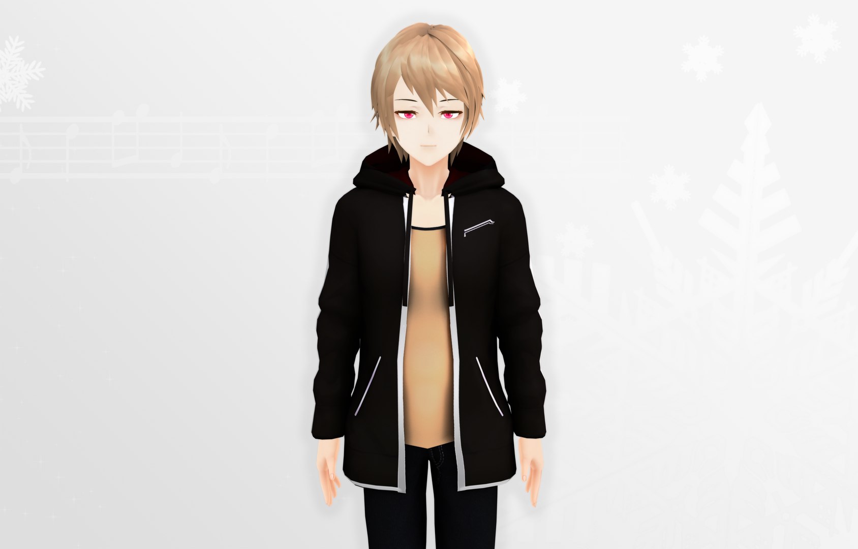Victor V2 Original - Anime Style 3D Model - TurboSquid 1776248