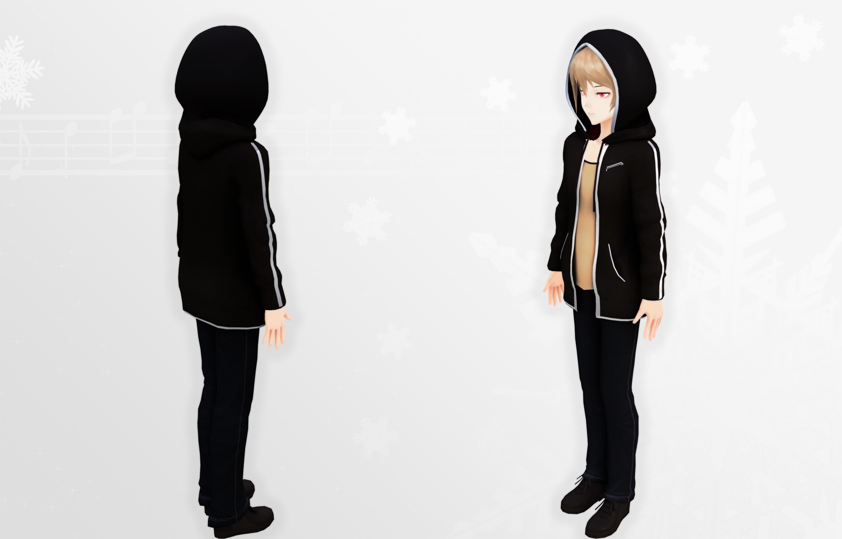 Victor V2 Original - Anime Style 3D Model - TurboSquid 1776248