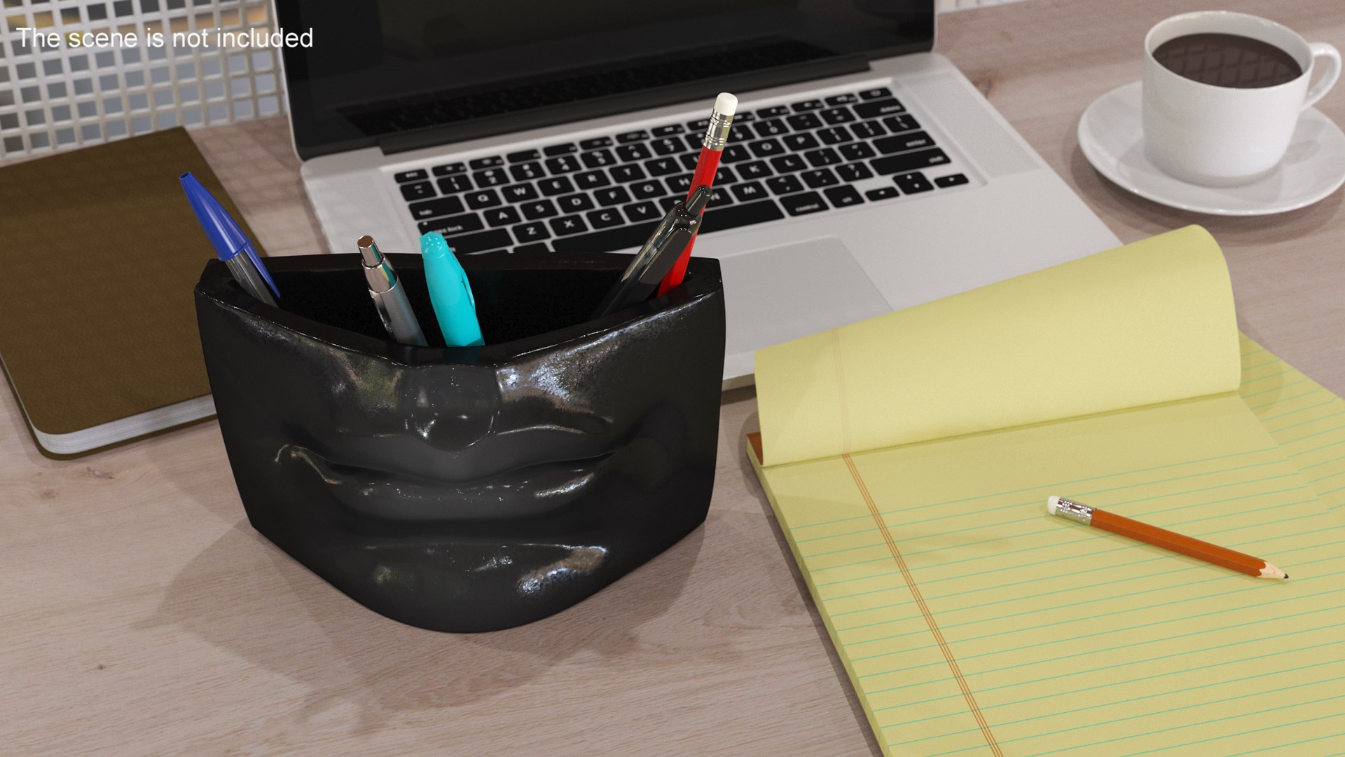 3D Michelangelo David Lips Decor Black - TurboSquid 2270245