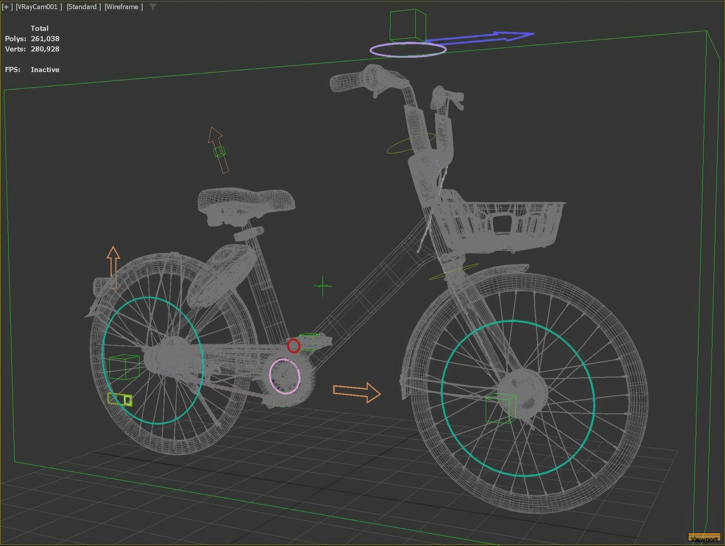 High-Poly Realistic 4K Hello Bikes Shared Bikes Bicycles 3D ...