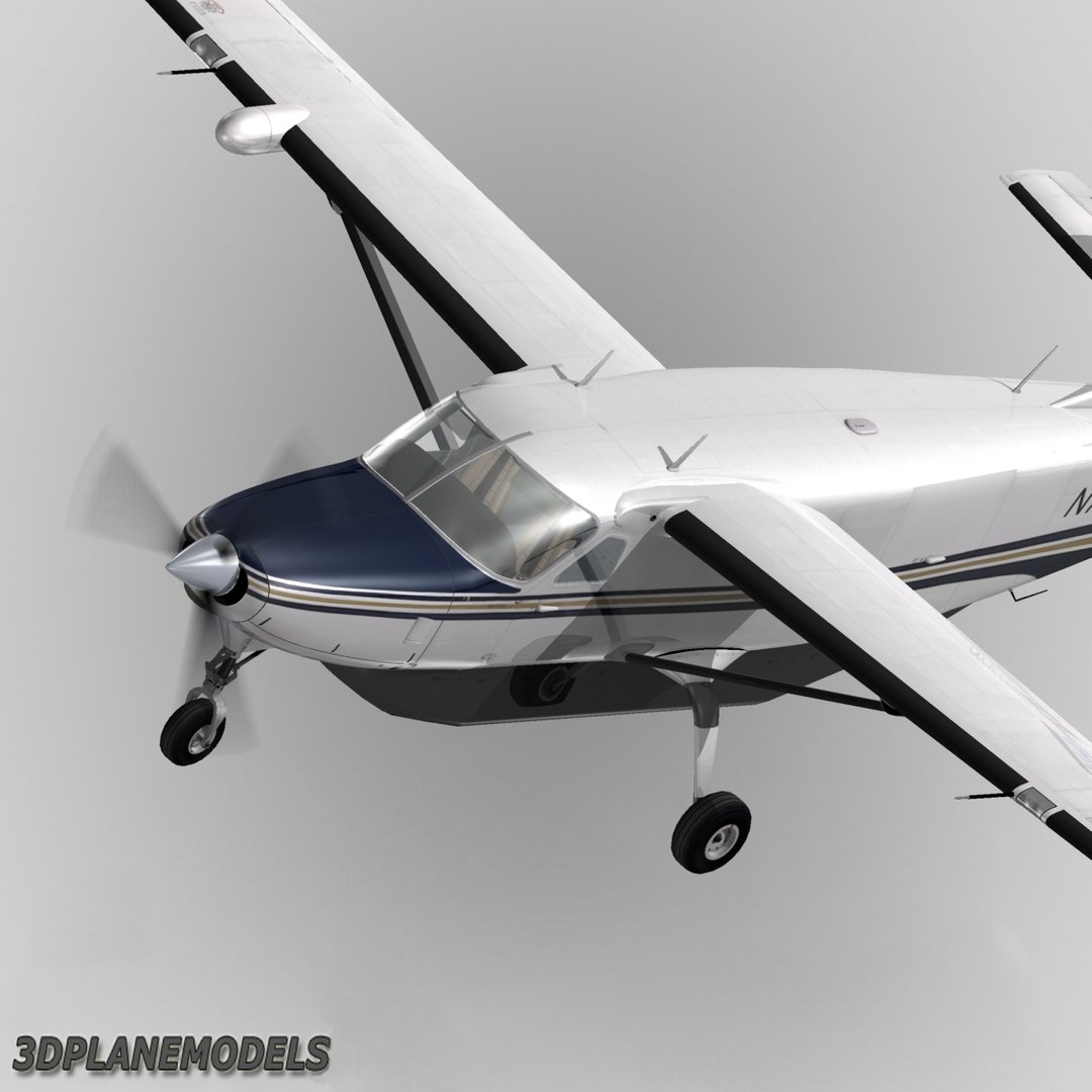 Cessna 208 Cargo Super 3d Max