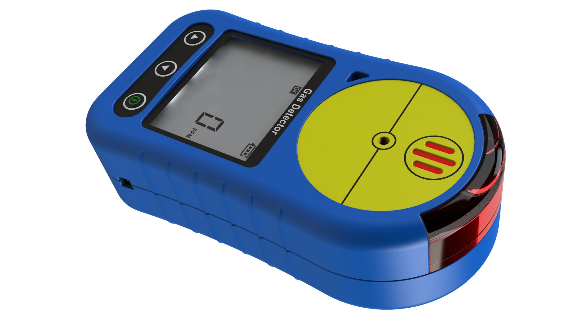 3d Model Gas Detector