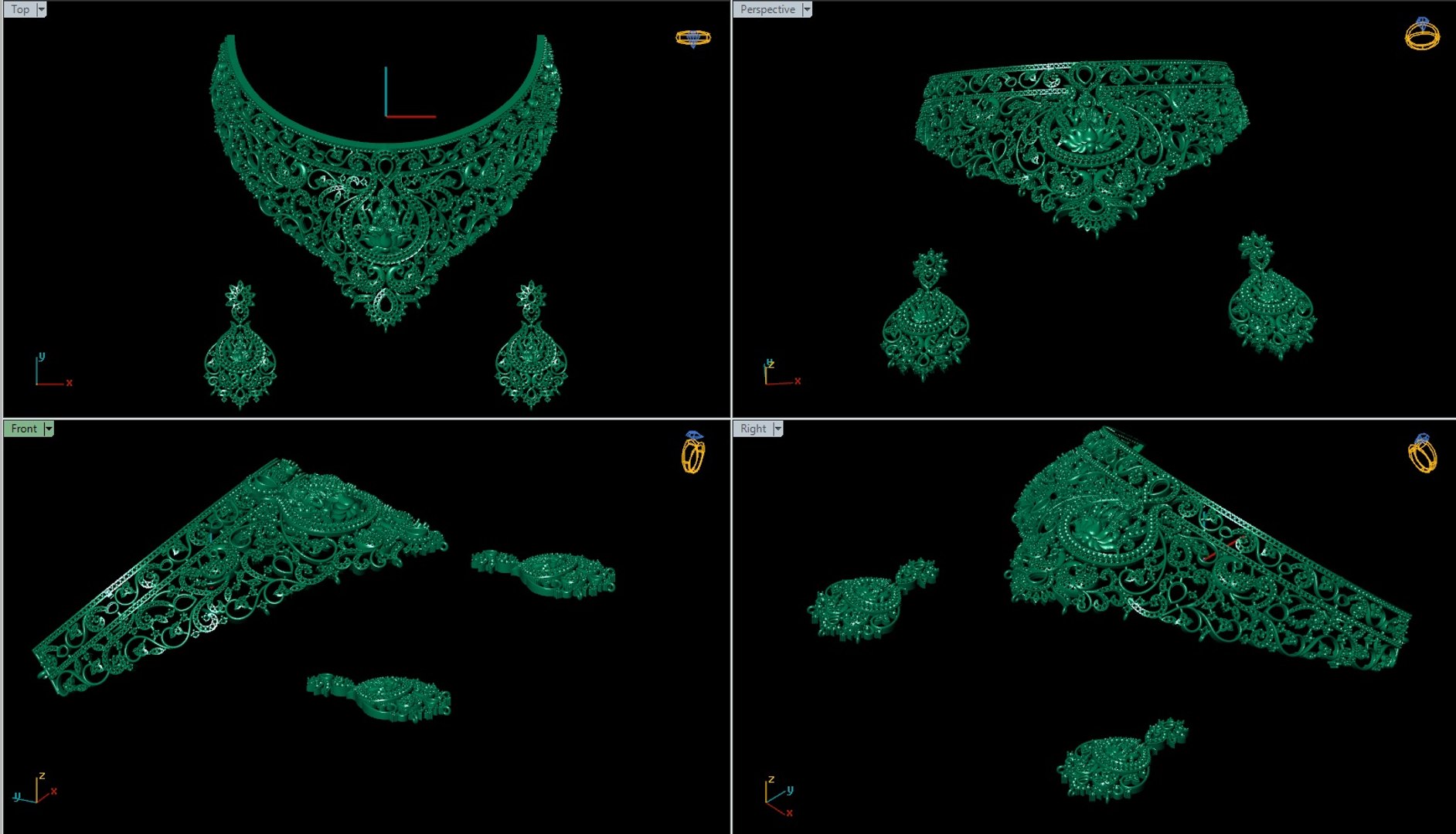 Choker 3D Model - TurboSquid 1739340
