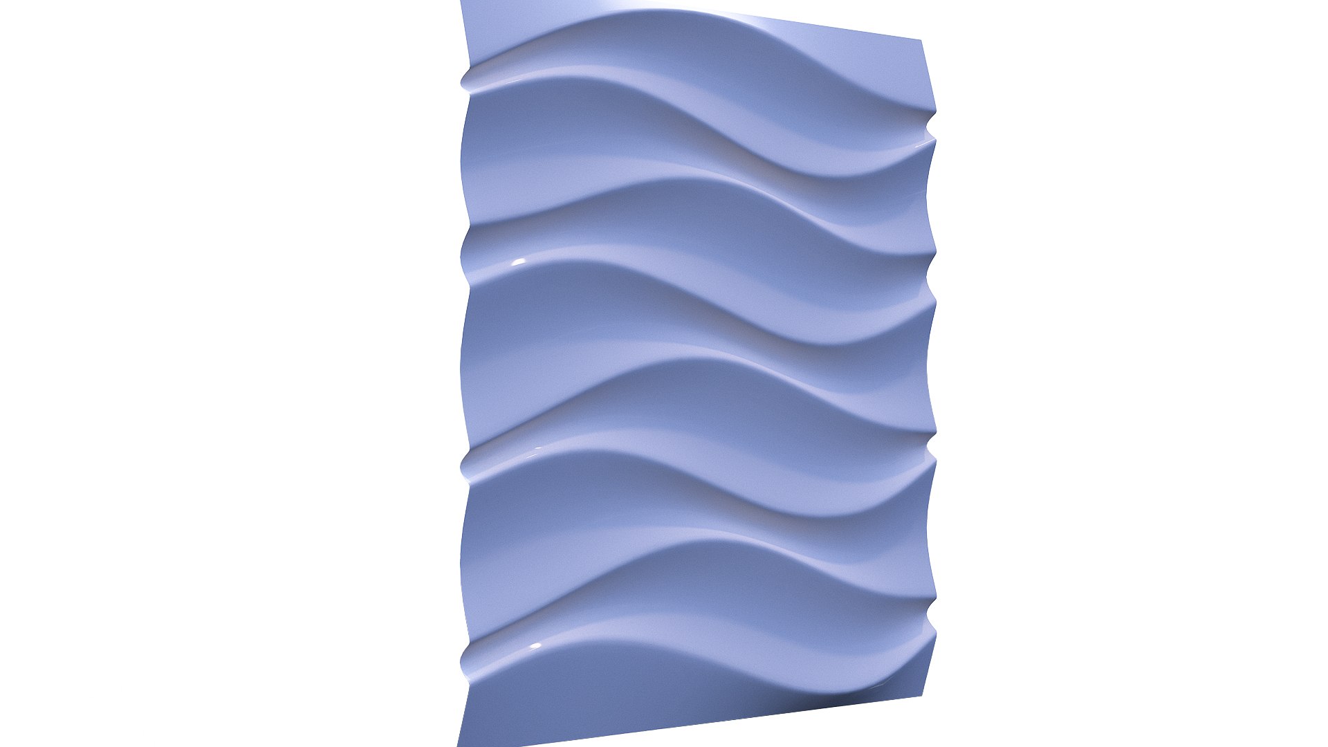 Panel Ripple Style 3D - TurboSquid 1528707