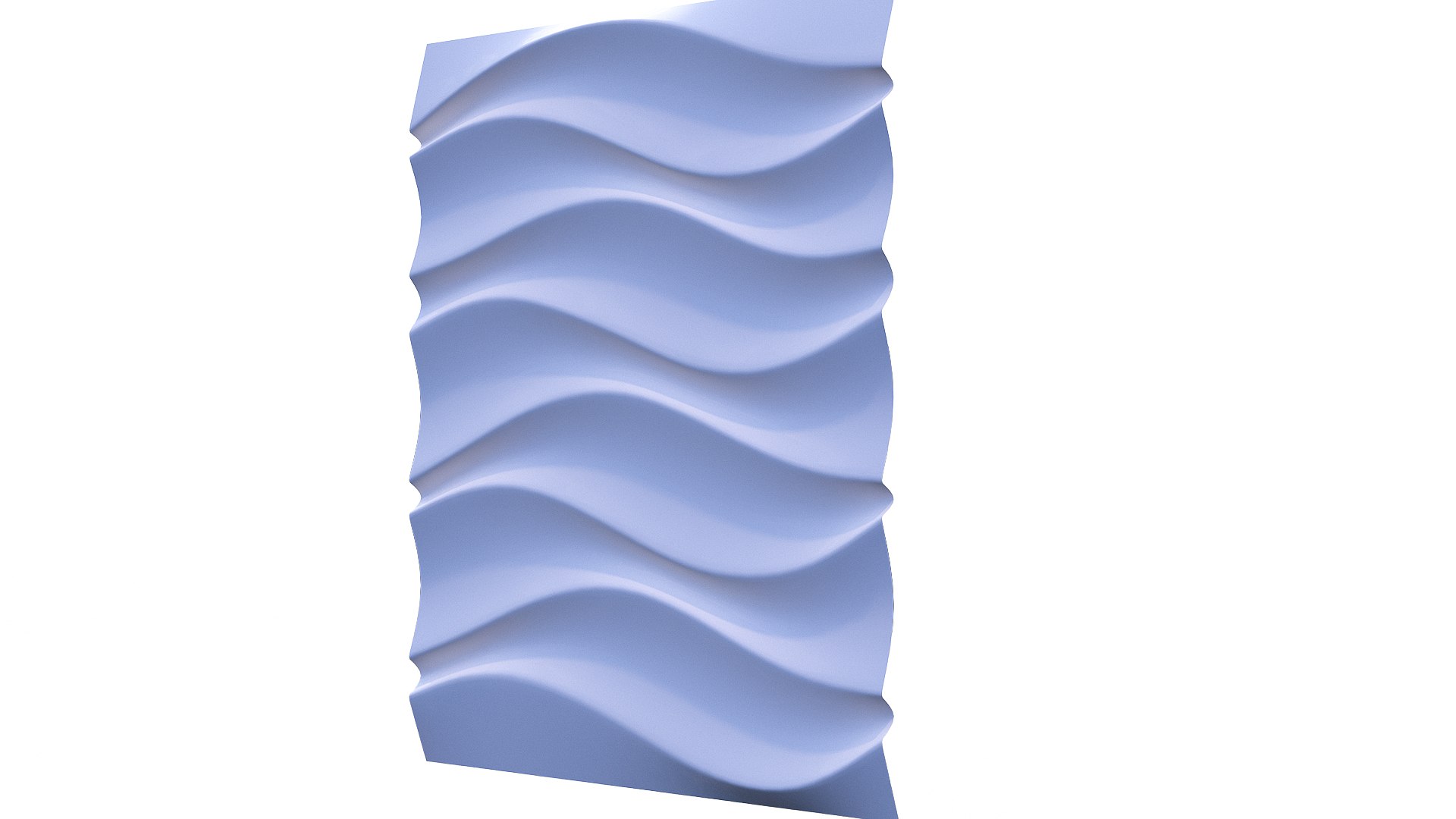 Panel Ripple Style 3D - TurboSquid 1528707