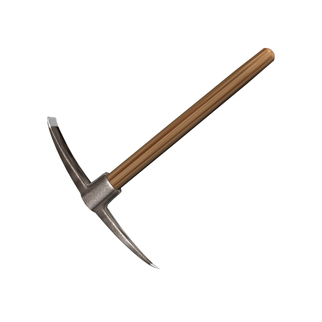 Pickaxe Tool 3D Model - TurboSquid 1658623