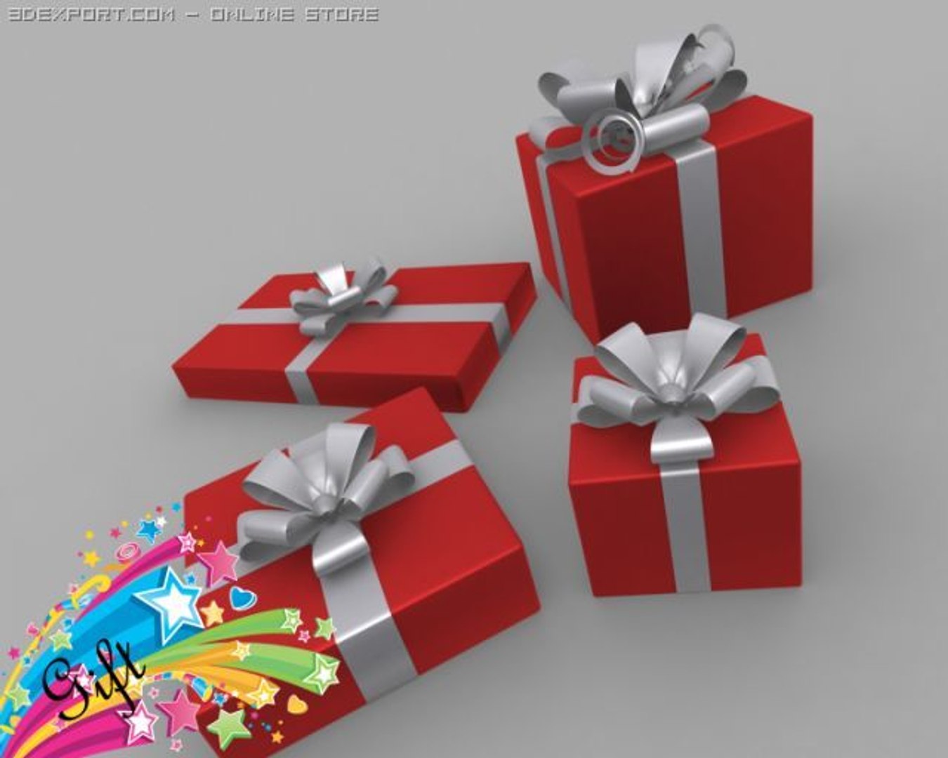 3d Gift Box
