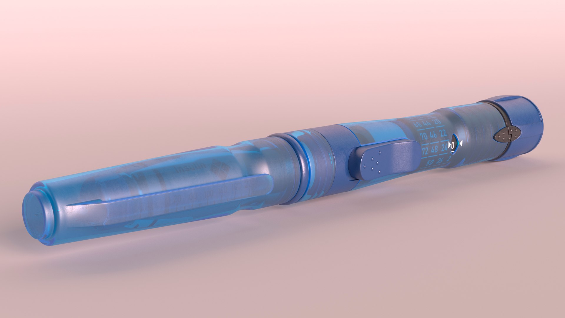 Insulin Pen Injector 3D - TurboSquid 2111312