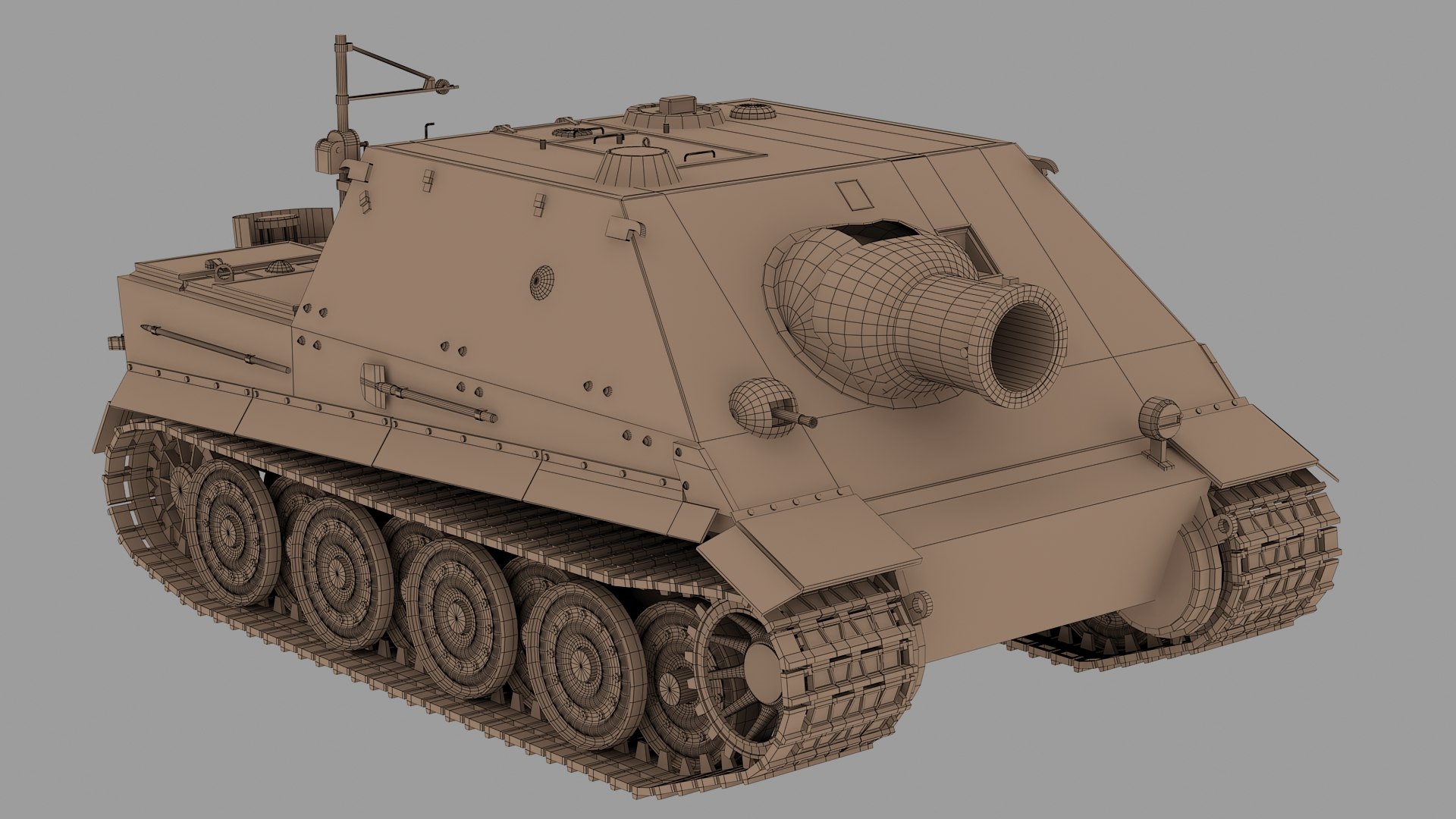 Ww2 German Sturmtiger 3d Max