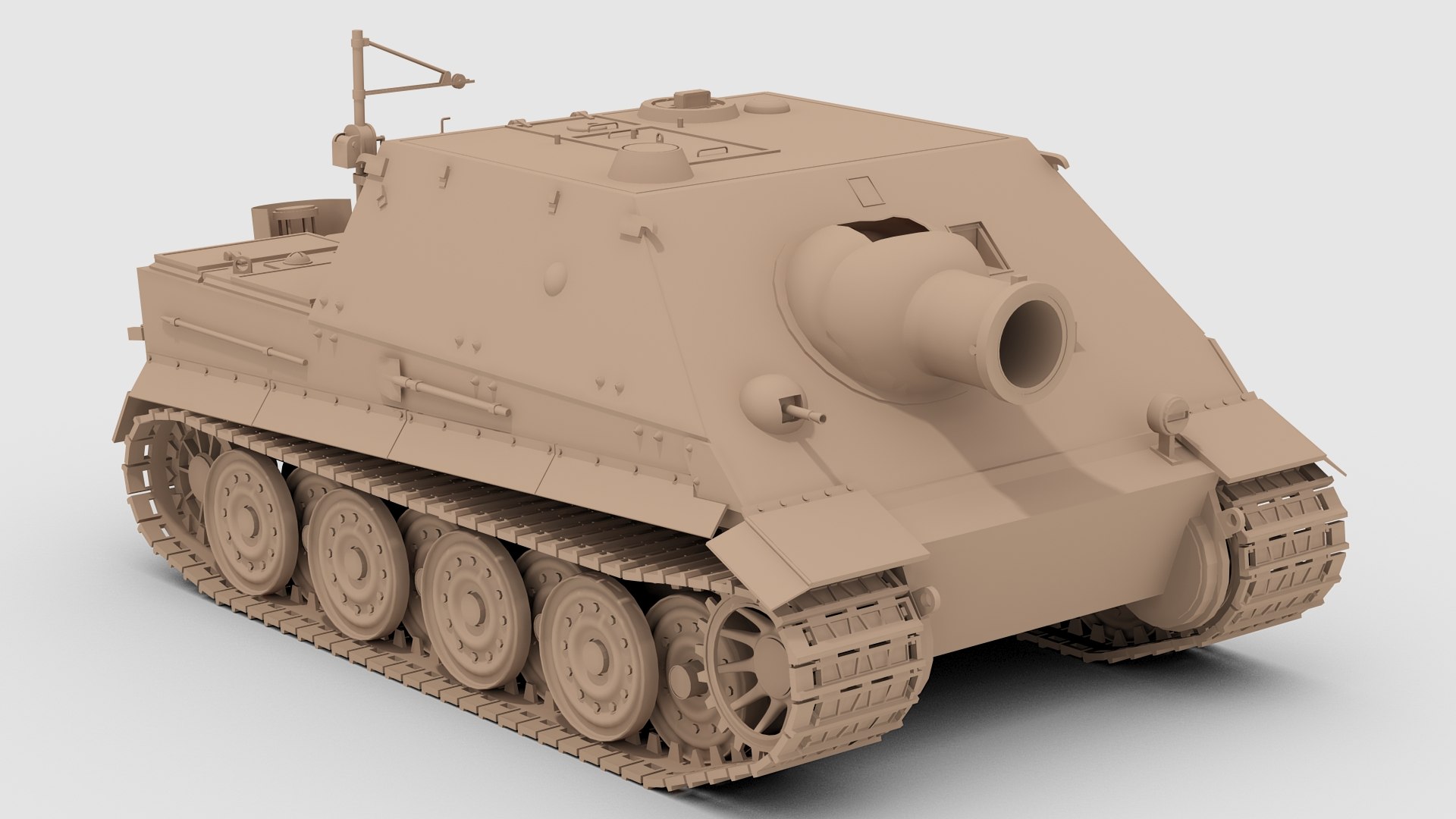 Ww2 German Sturmtiger 3d Max