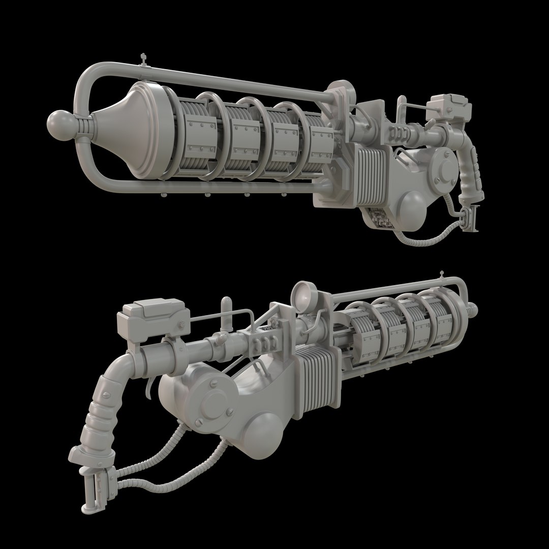 Steampunk Weapon Model - TurboSquid 1973704