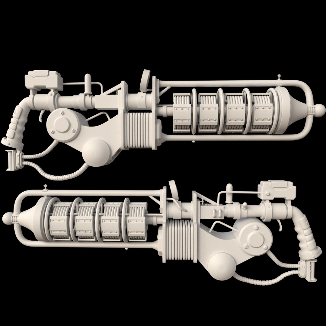 Steampunk Weapon Model - TurboSquid 1973704