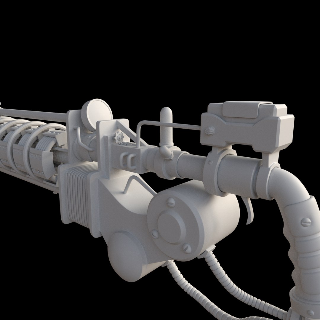 Steampunk Weapon Model - TurboSquid 1973704