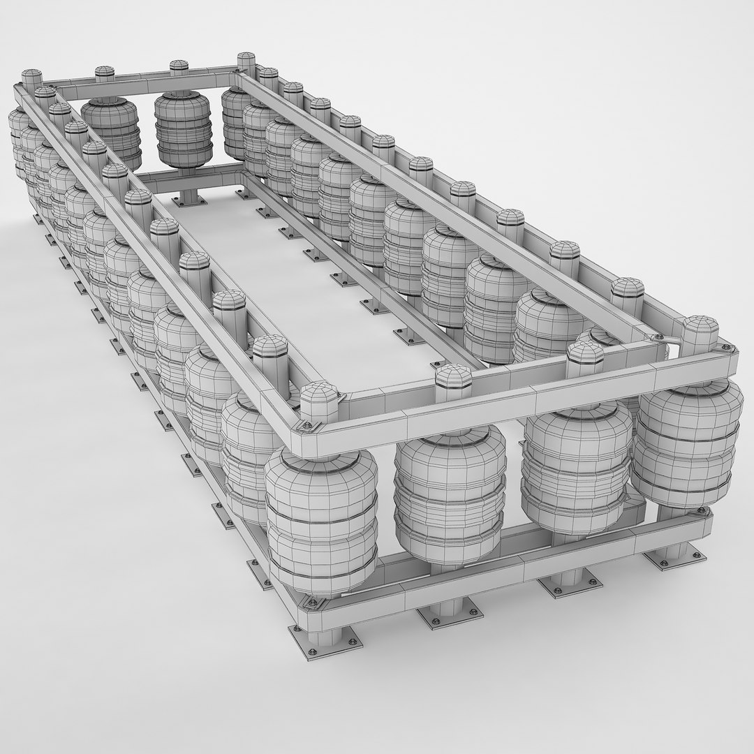 Safety Roller Barrier 3D Model - TurboSquid 1622025