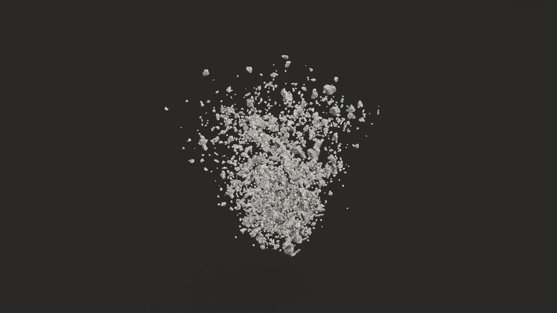 Animated Concrete Explode Upward 3D Model - TurboSquid 1778140