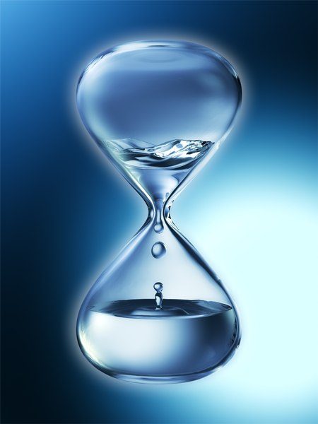 3D hourglass water glass model - TurboSquid 1195673