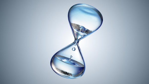 3D hourglass water glass model - TurboSquid 1195673