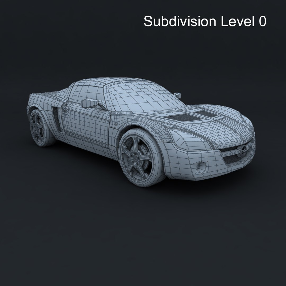 speedster cabrio cabriolet 3d ma