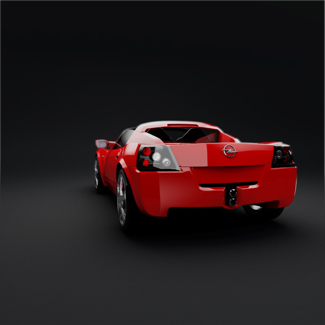 speedster cabrio cabriolet 3d ma