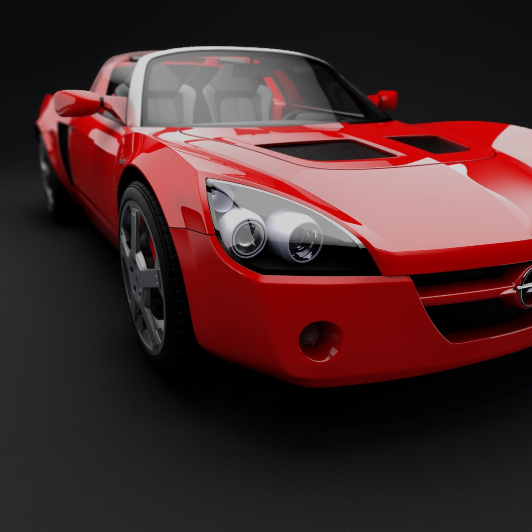 speedster cabrio cabriolet 3d ma