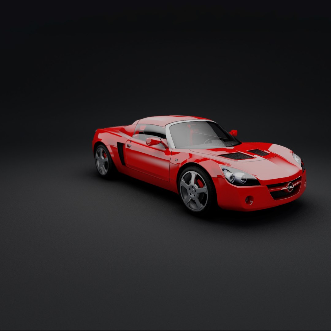 speedster cabrio cabriolet 3d ma