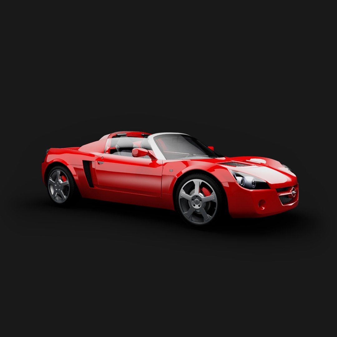 speedster cabrio cabriolet 3d ma