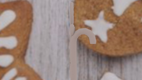 Gingerbread man broken legs Cookie 3D model - TurboSquid 1983369