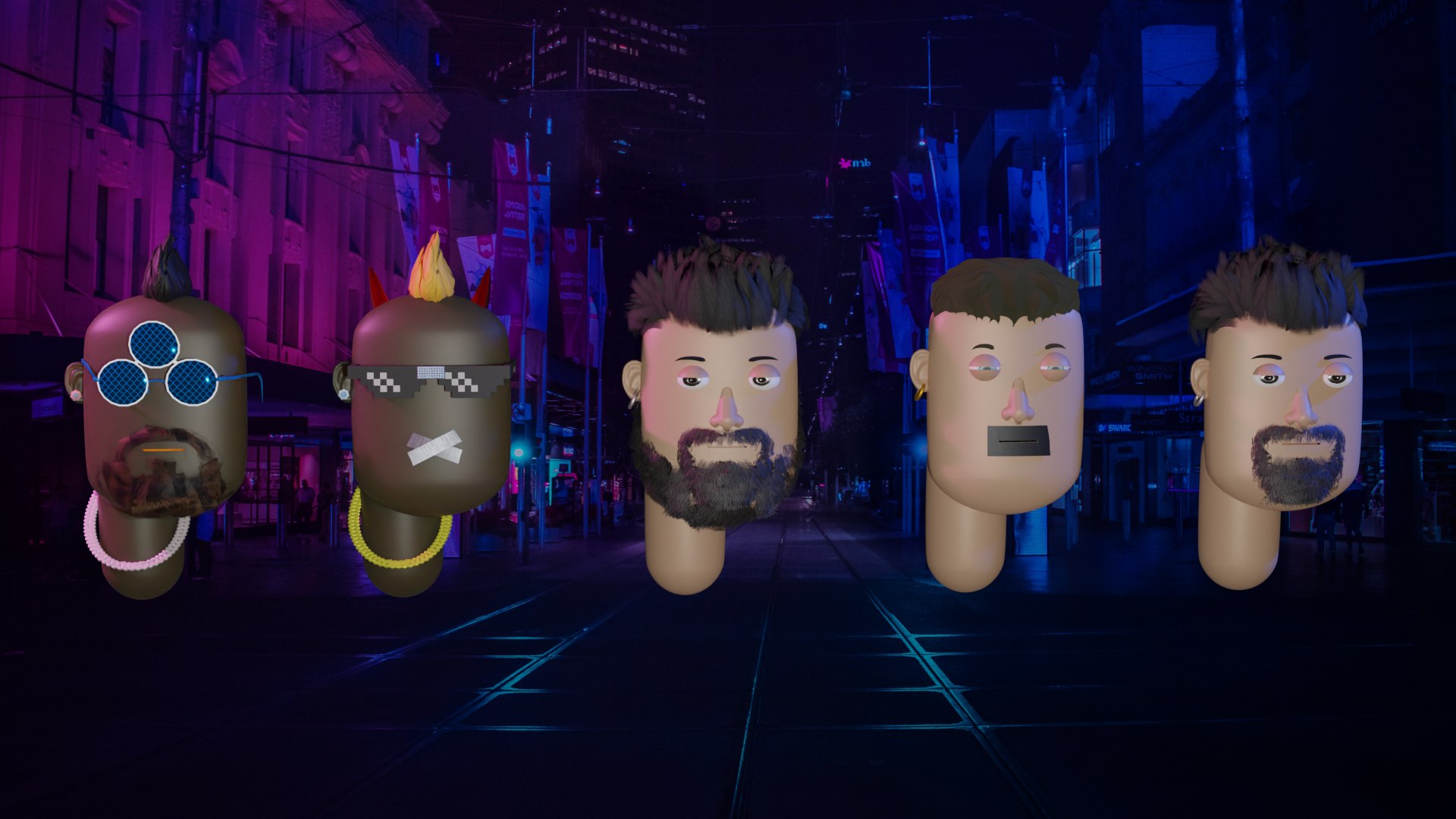 Crypto Punk NFT Model - TurboSquid 1977787