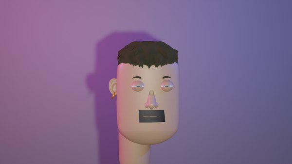 Crypto Punk NFT model - TurboSquid 1977787