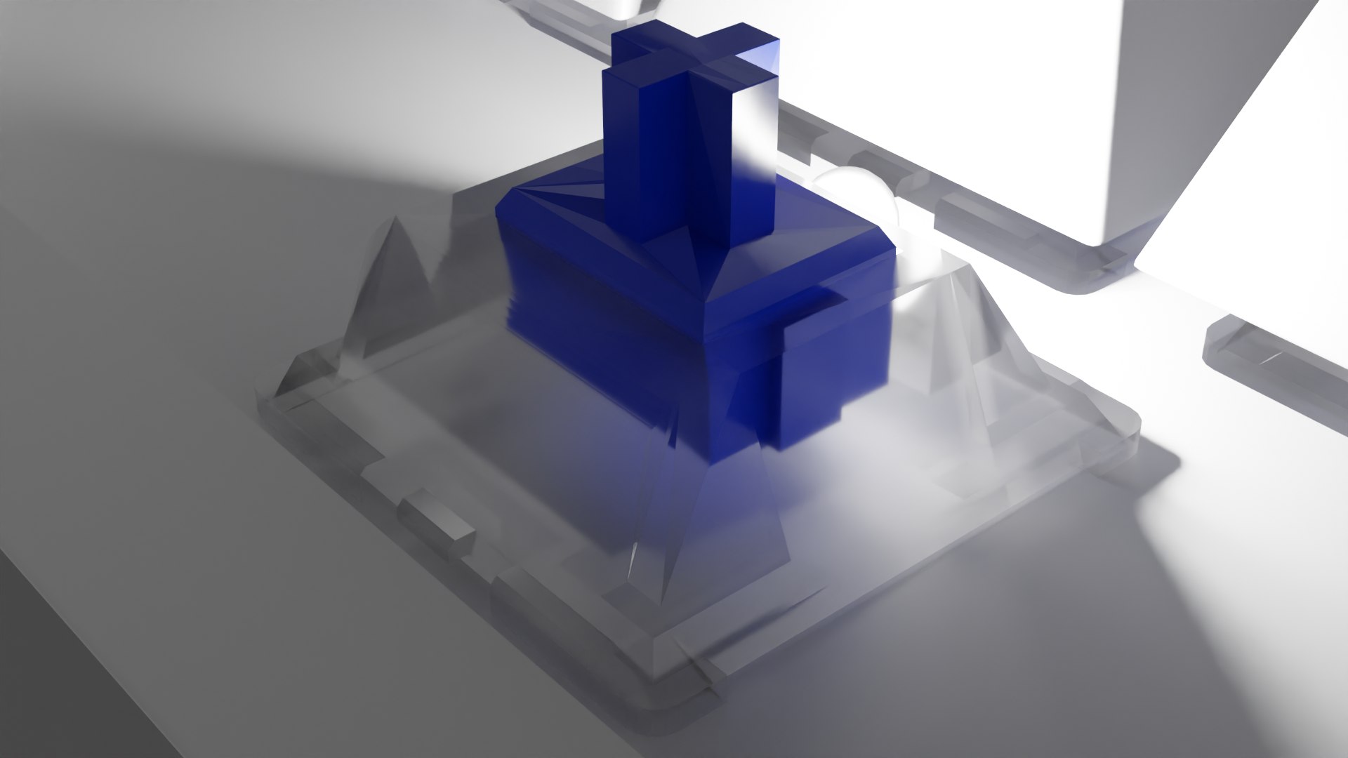 Mechanical Keyboard 62 Keys 3D Model - TurboSquid 2032078