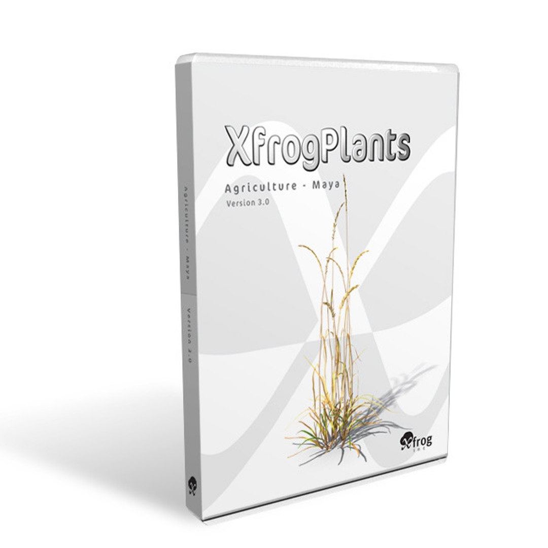 3ds Xfrogplants Cotton Plant