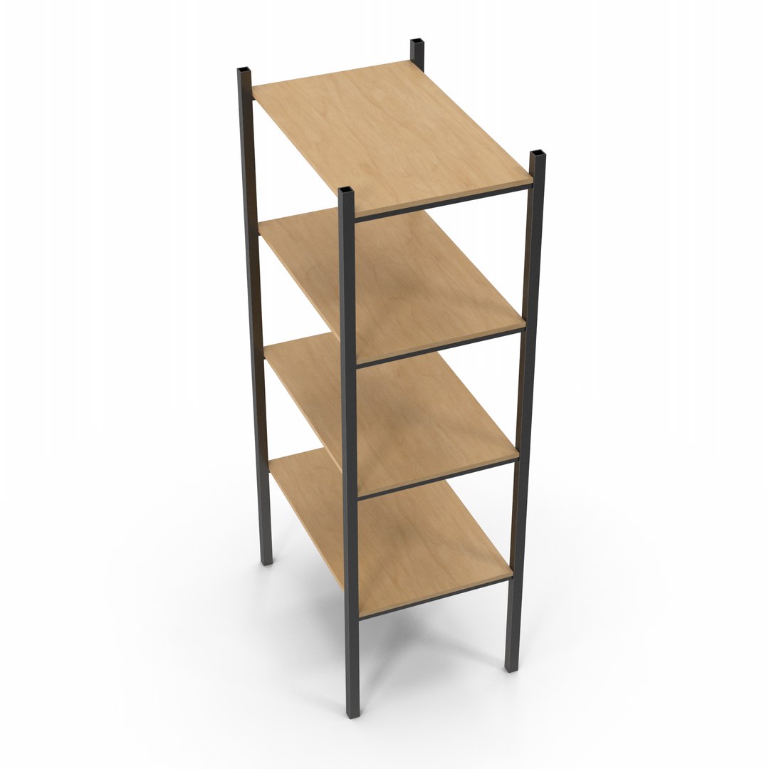 Wooden Warehouse Rack 3D Model - TurboSquid 2305657