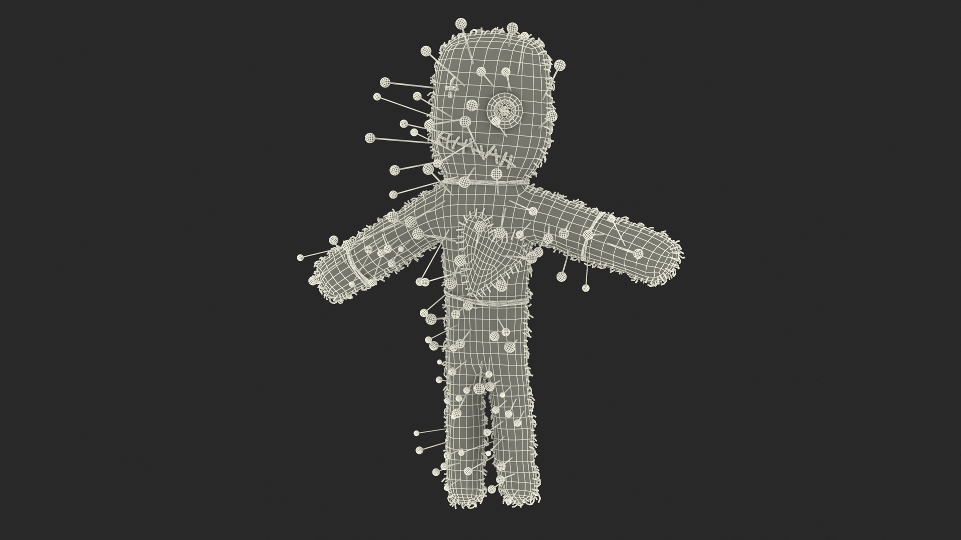3D Model Voodoo Doll Needles - TurboSquid 1817846