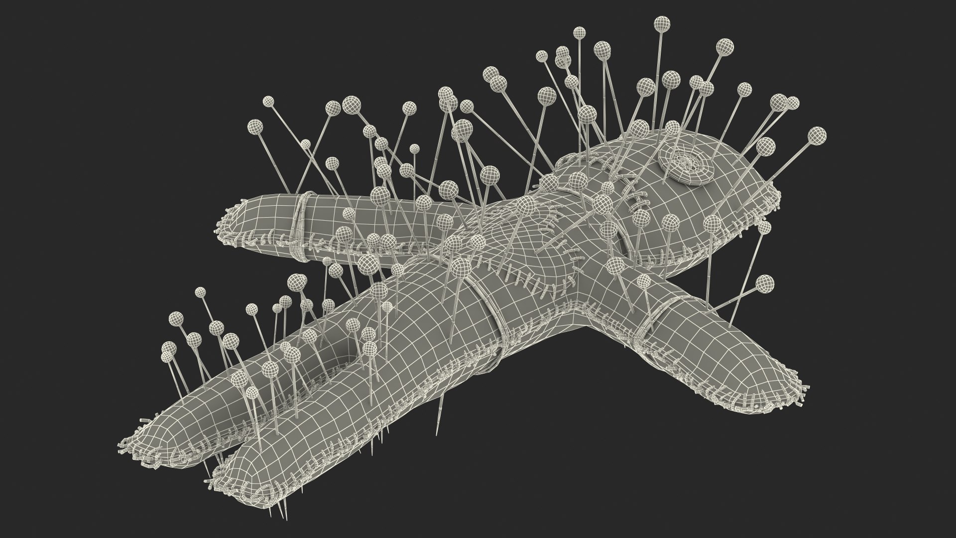 3D model Voodoo Doll Needles - TurboSquid 1817846