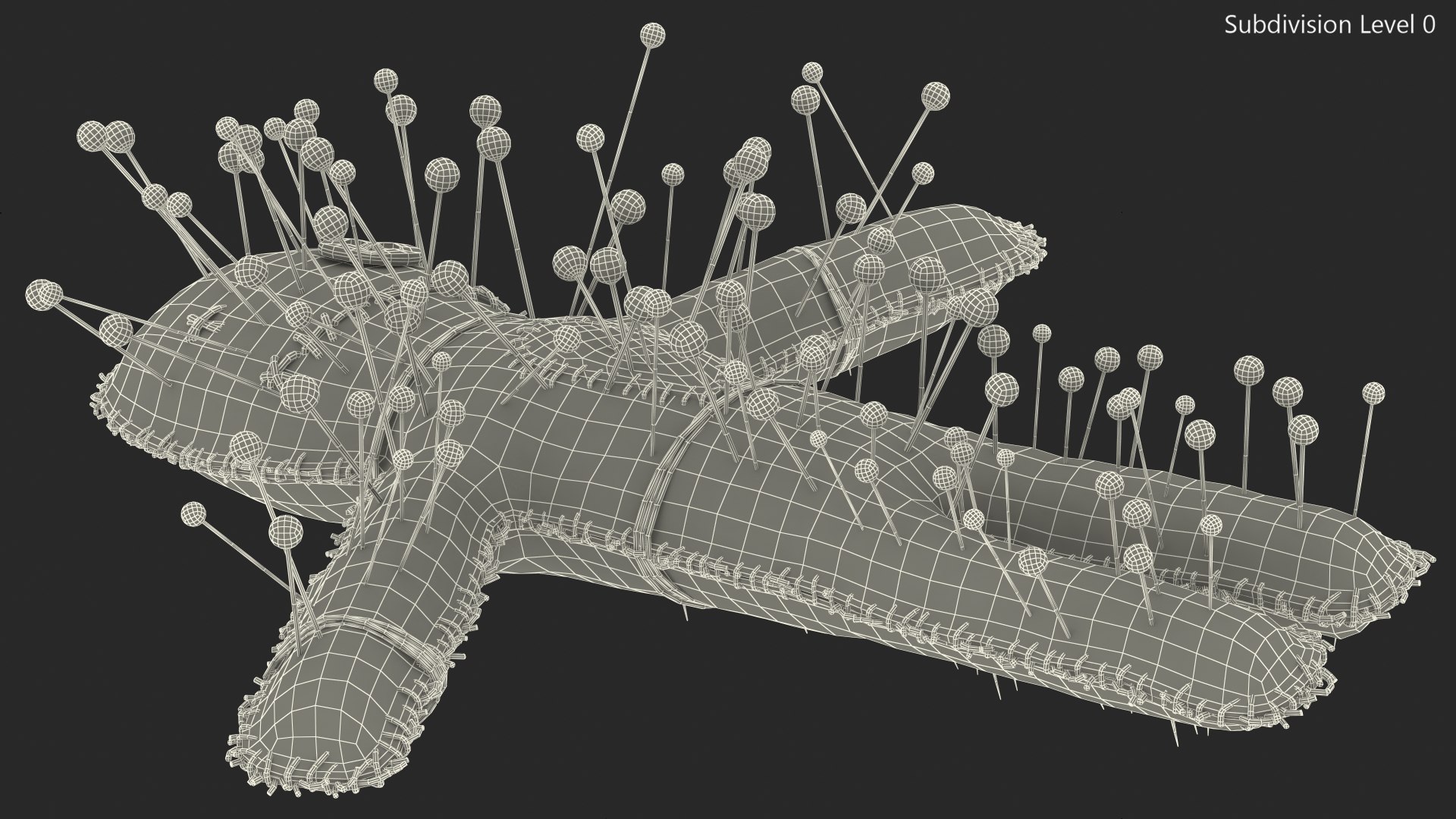 3D model Voodoo Doll Needles - TurboSquid 1817846