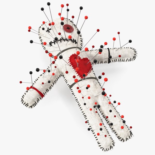 Traditional Voodoo Doll White 3D model - TurboSquid 1900355