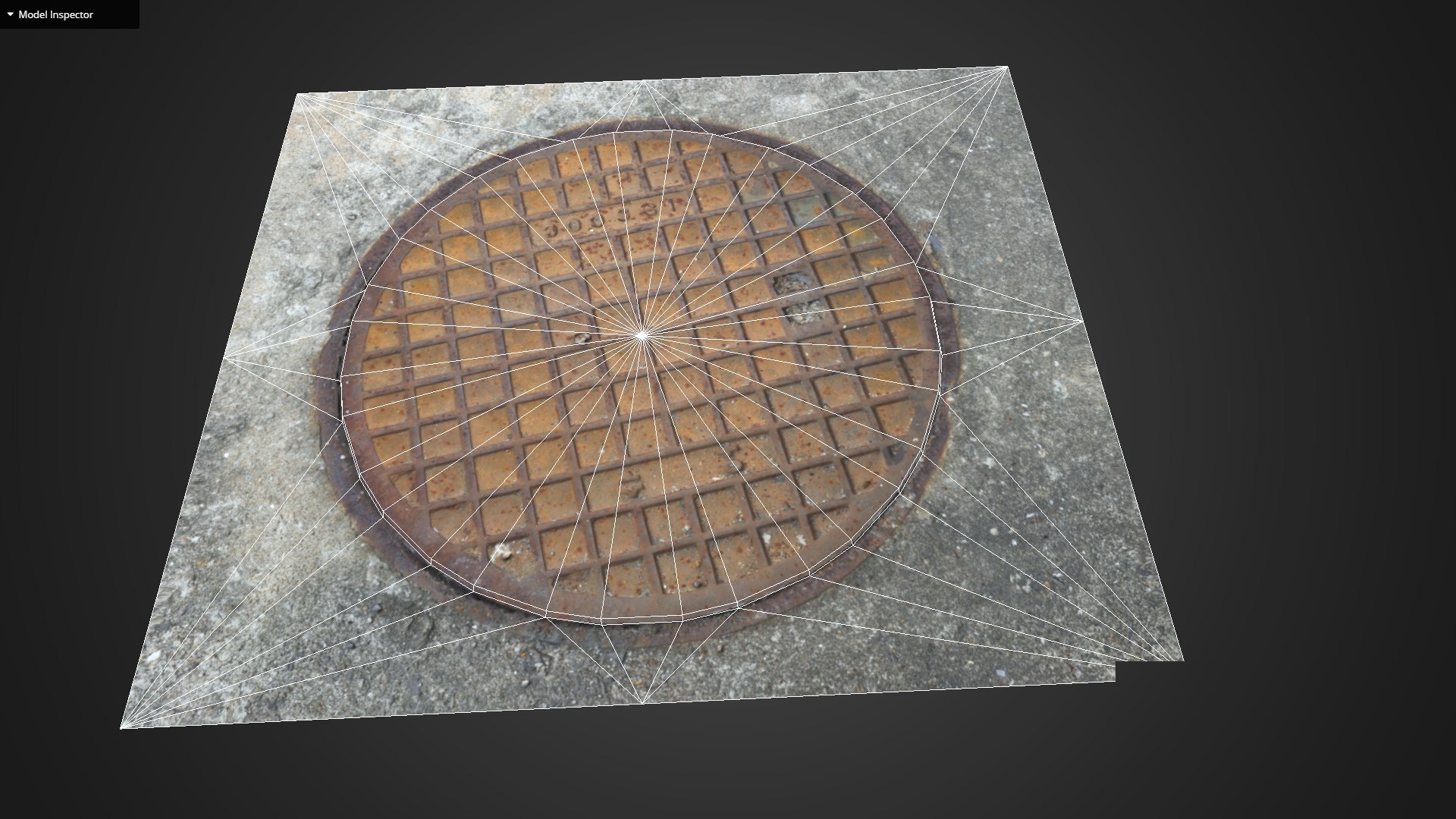 3D Game Ready Manhole Cover 1 - TurboSquid 2014588